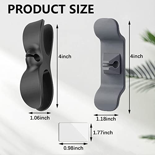 SAIGHT 6 PCS Cord Organizer for Kitchen Appliances, Holder 2 Kinds of Style, Upgraded Keeper, Wrapper Stick Firmly on Appliances Mixer, Coffee Maker, Pressure Cooker, Air Fryer & Other