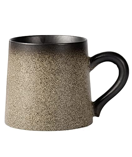SHANYANTAOCI Chinese style Ceramic Coffee Cup,12 oz Coffee Mug Ceramic Cup Frosted and Matte, Unique Tea Mug for Home and Office, Modern Drinking Cup Water, Original Gifts for Birthday and Christmas