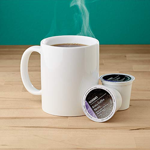 Amazon Brand - 100 Ct. Solimo Variety Pack Light and Medium Roast Coffee Pods (Kona, Breakfast, Donut), Compatible with Keurig 2.0 K-Cup Brewers