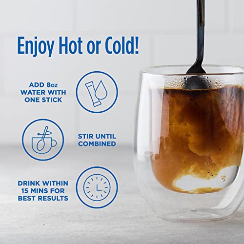 VitaCup Hydration Coffee Packets, The First Coffee That Hydrates You w/ Electrolytes, Coconut Water, Pink Himalayan Salt, Magnesium, Medium Roast, Instant Coffee in Single Serve Sticks, 18 Ct