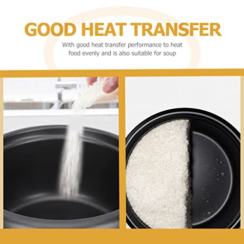 Operitacx Inner Cooking Pot for Rice Cooker and Use Rice Cooker Liner Non- Stick Rice Cooking Container Rice Maker Accessories for Rice Maker Cooker 1.5L