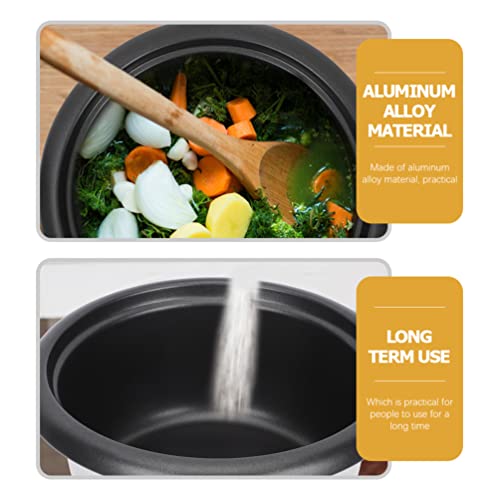 Operitacx Inner Cooking Pot for Rice Cooker and Use Rice Cooker Liner Non- Stick Rice Cooking Container Rice Maker Accessories for Rice Maker Cooker 1.5L