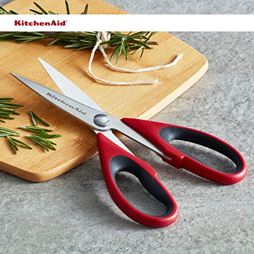 KitchenAid All Purpose Shears with Protective Sheath, 8.72-Inch, Red
