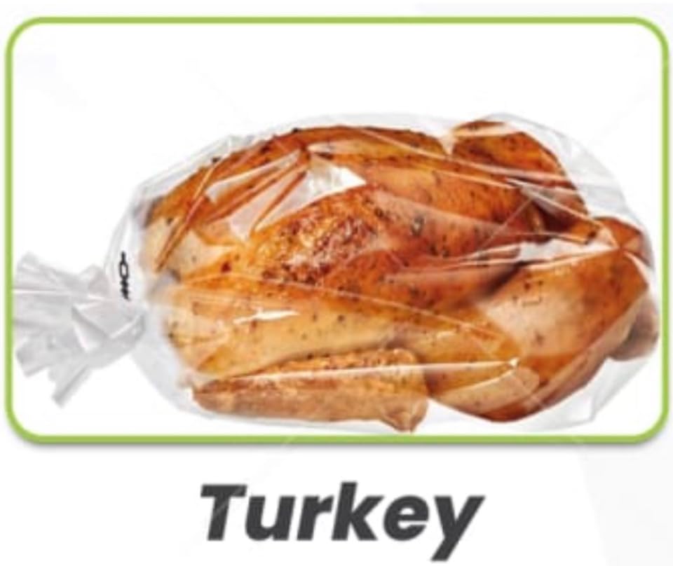 Uncle Green Multipurpose Turkey Bags -19" x 24.5"-100 bags per box