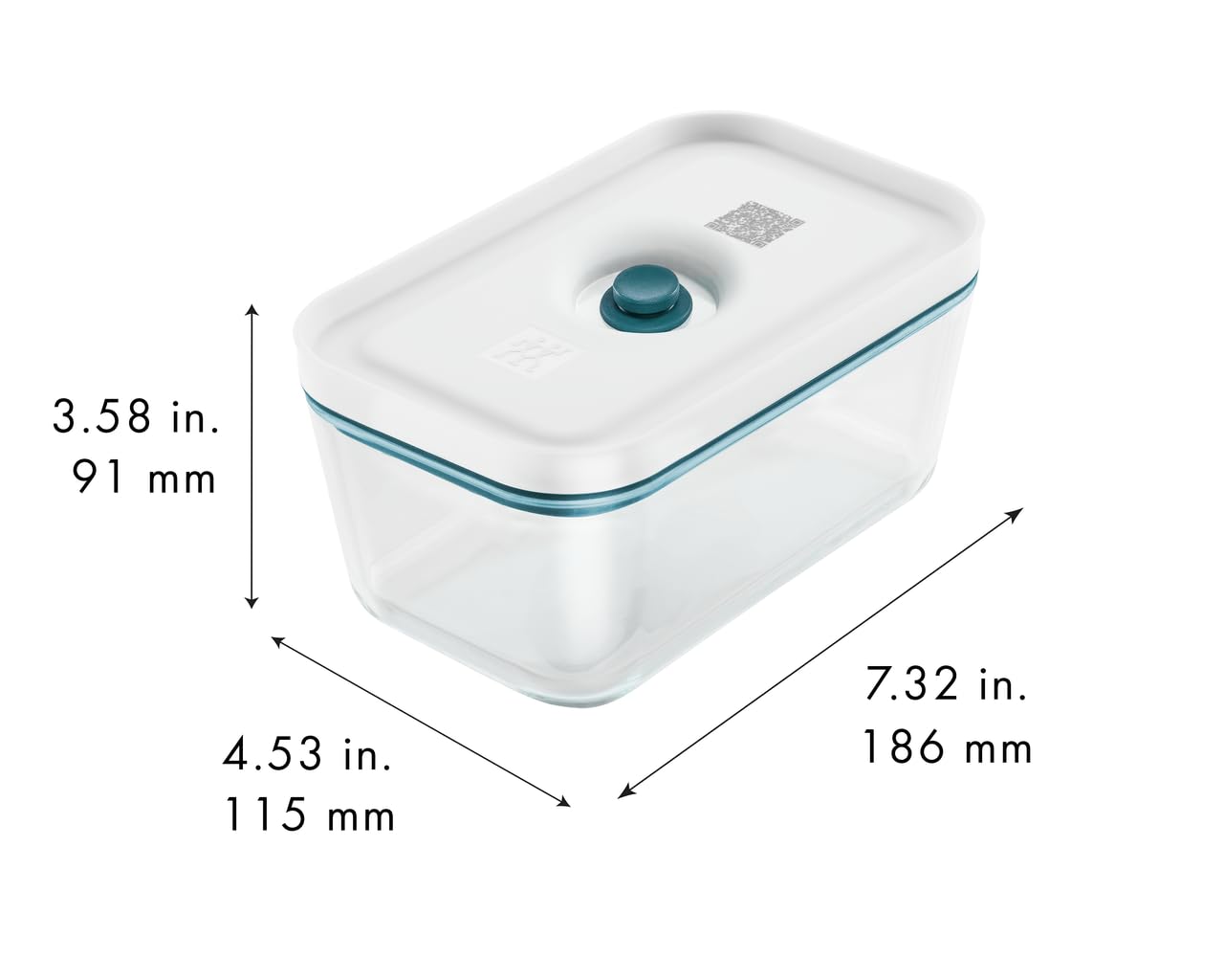ZWILLING Fresh & Save Airtight Food Storage Container, Medium, La Mer