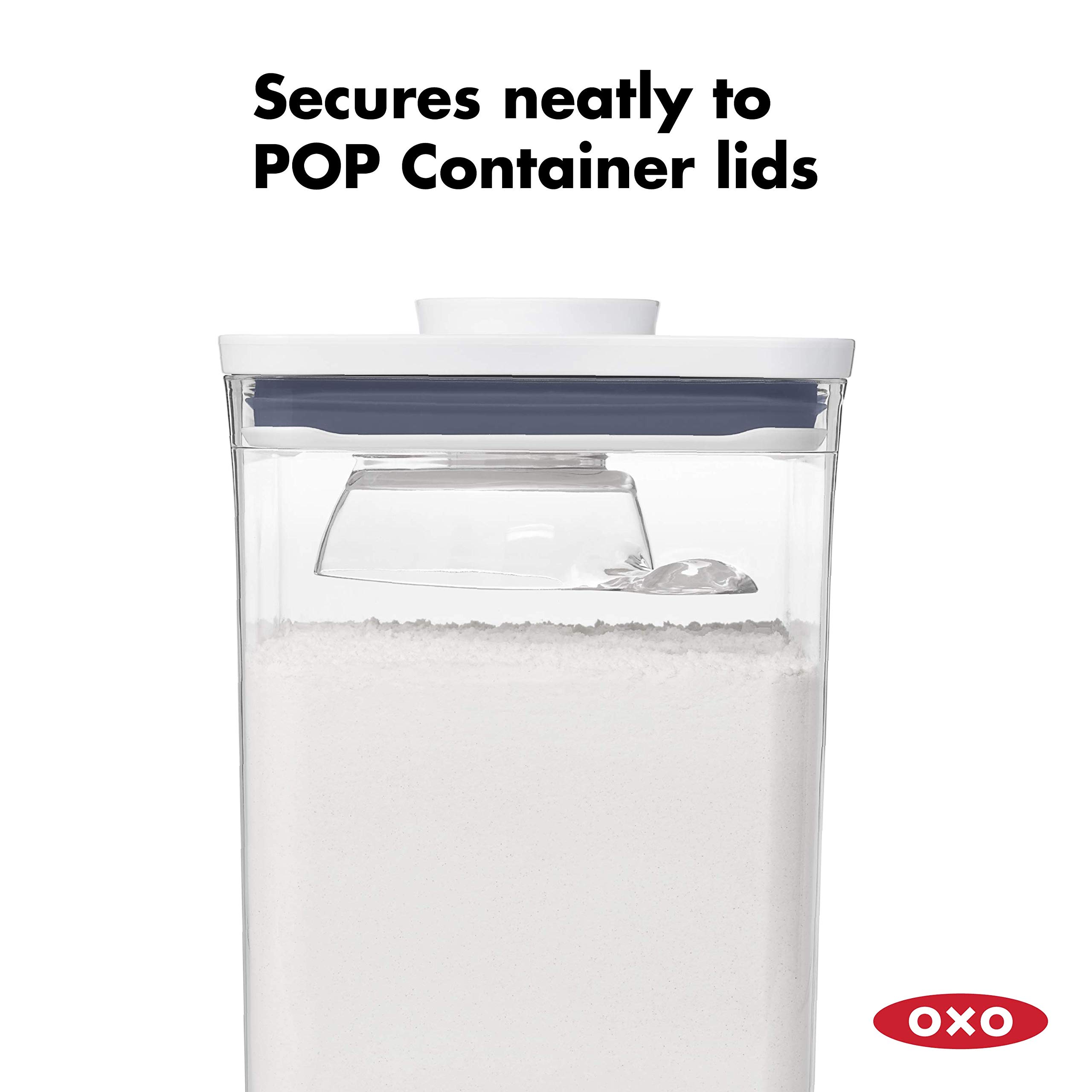 OXO Good Grips POP Container Accessories 3-Piece Scoop Set & NEW Good Grips POP Container Rice Measuring Cup