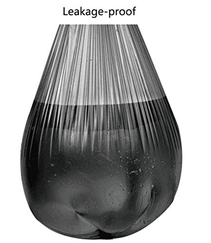Black Trash Bag,Gereen 9-12 Gallon Tall Kitchen Trash bag Garbage Bag Trash Can Liner (9-12 Gallon(100 Count), Black)