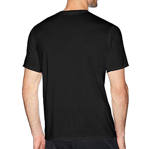 ERDONE Gengar Kaiju Mix Mens Tee Funny Short Sleeve T-Shirt Black, XX-Large