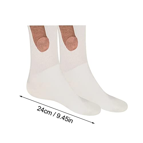 GONEBIN 1 Pair Men and Women Casual Socks,Fun Pattern Casual Socks Bag Cotton Novelty Socks,Gifts for Men,Women and Teens