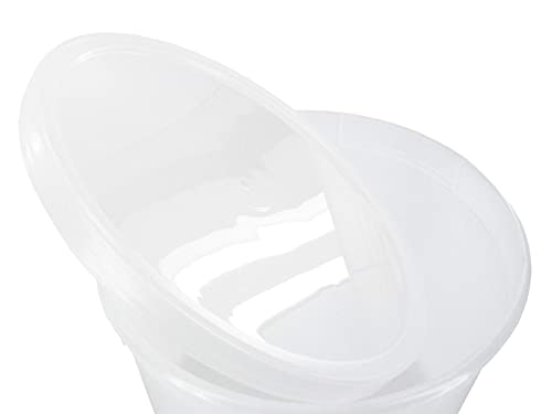 Poly Farm 64 oz Ice Cream Tub and Lid (8)