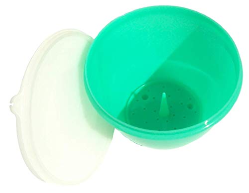 Tupperware Vintage Crisp It 679 Lettuce Keeper Bowl with Spike Green