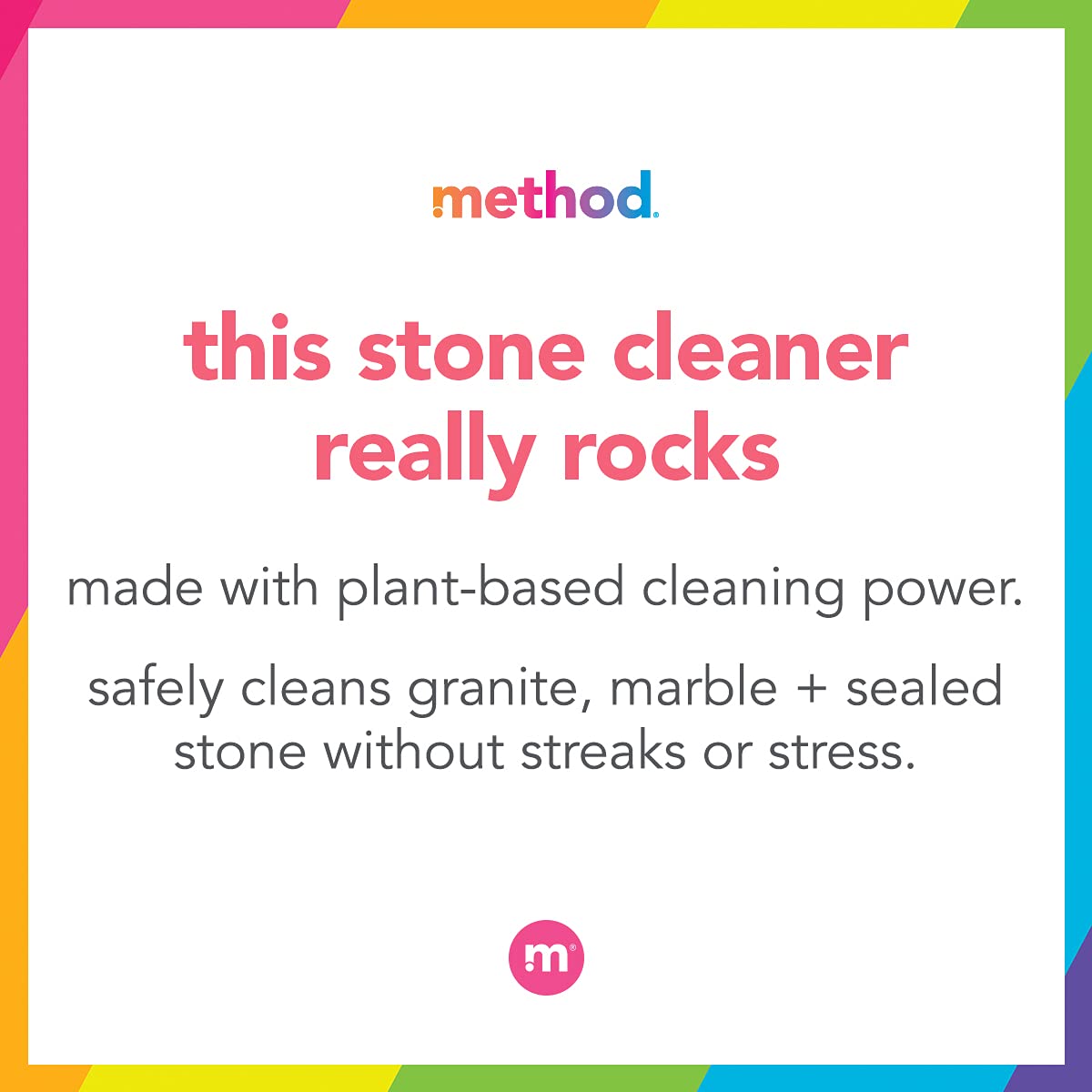 Method Daily Granite Cleaner Refill, Apple Orchard, 68 Ounce, 1 pack, Packaging May Vary