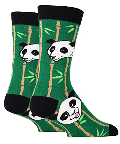 Oooh Yeah Mens Funny Novelty Panda Socks
