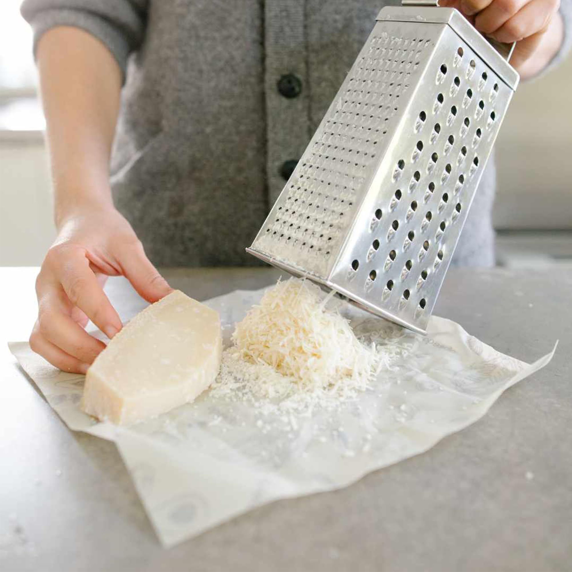 Abeego The Original Beeswax Food Storage Wrap - The Foundation - Bundle of 6 Variety Square and Rectangle Sheets (S,M,L)