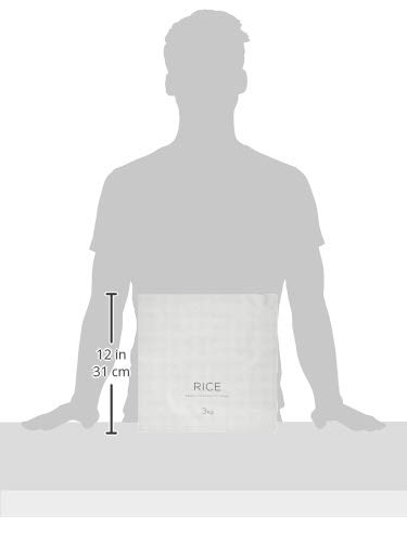 Marna K737W Rice Storage Bag, White, Set of 2