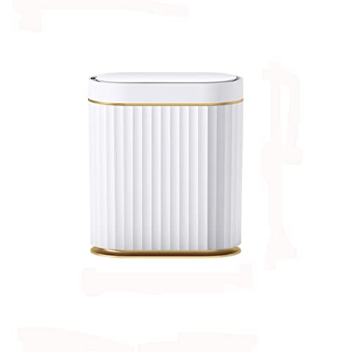 CXDTBH 7L Smart Sensor Trash Trash Bin Home Electronic Kitche Rubbish Bin Toilet Waterproof Narrow Storage Bucket