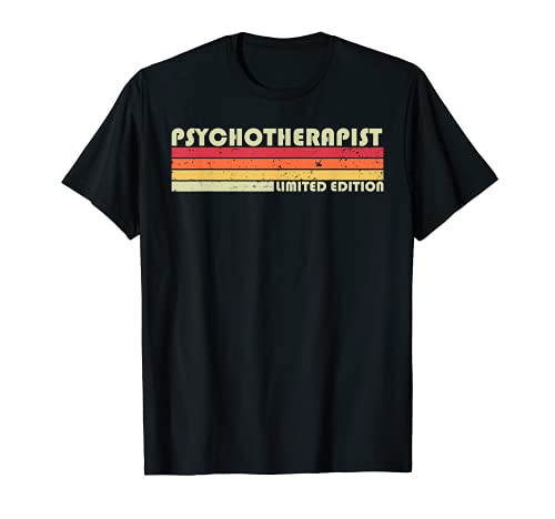 PSYCHOTHERAPIST Funny Job Title Profession Birthday Worker T-Shirt