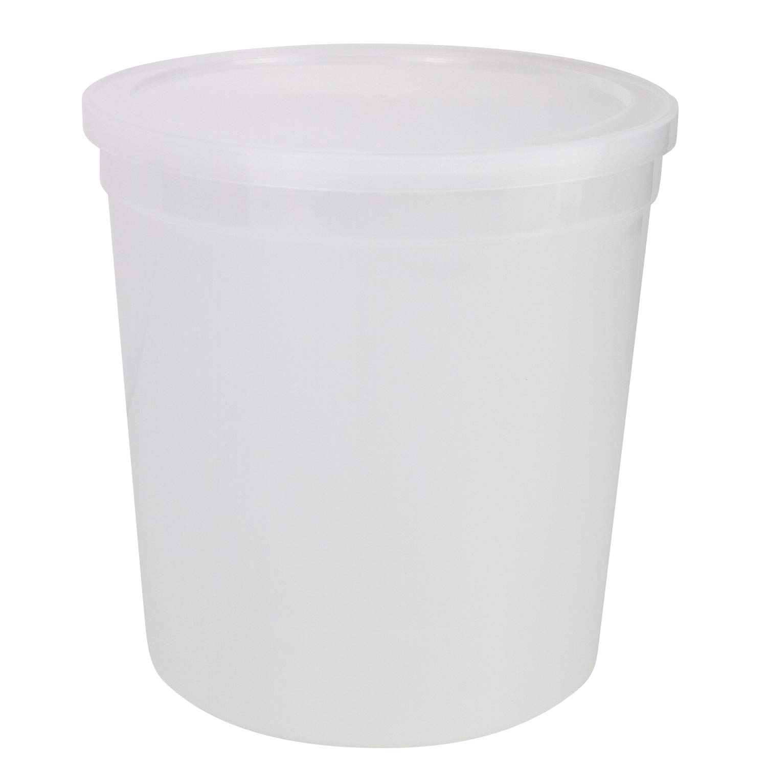 Caplugs Evergreen 240-5704-06N Press-Lid Pathology Containers. 64oz/1890mL, PE-HD (Pack of 8)