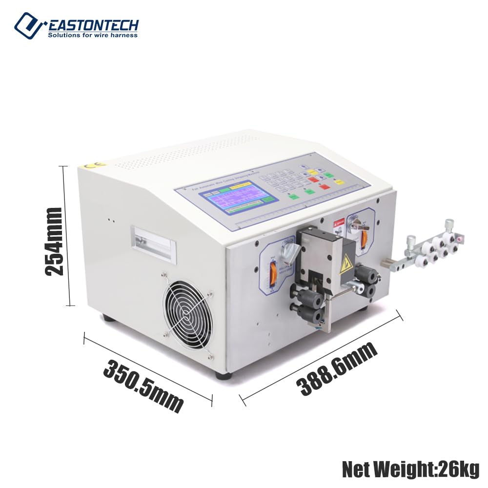 Computerized Automatic Cable Wire Cutting Stripping Machine AWG32-AWG 11 Model EASTON EA02A