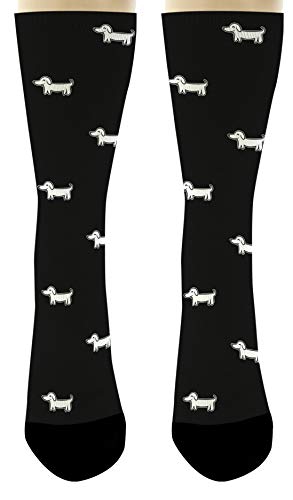 ThisWear Funny Valentines Gifts I Love Your Wiener Socks Girlfriend Boyfriend Gift 1-Pair Novelty Crew Socks