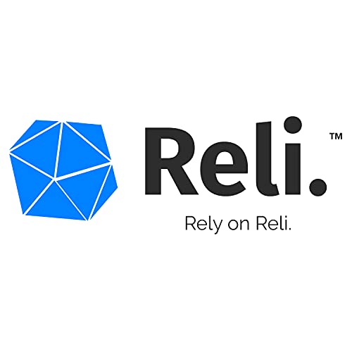 Reli. 13 Gallon Trash Bags, Black (250 Count) Tall Kitchen Garbage Bags 13 Gallon - 16 Gallon, Black Trash Can Liners