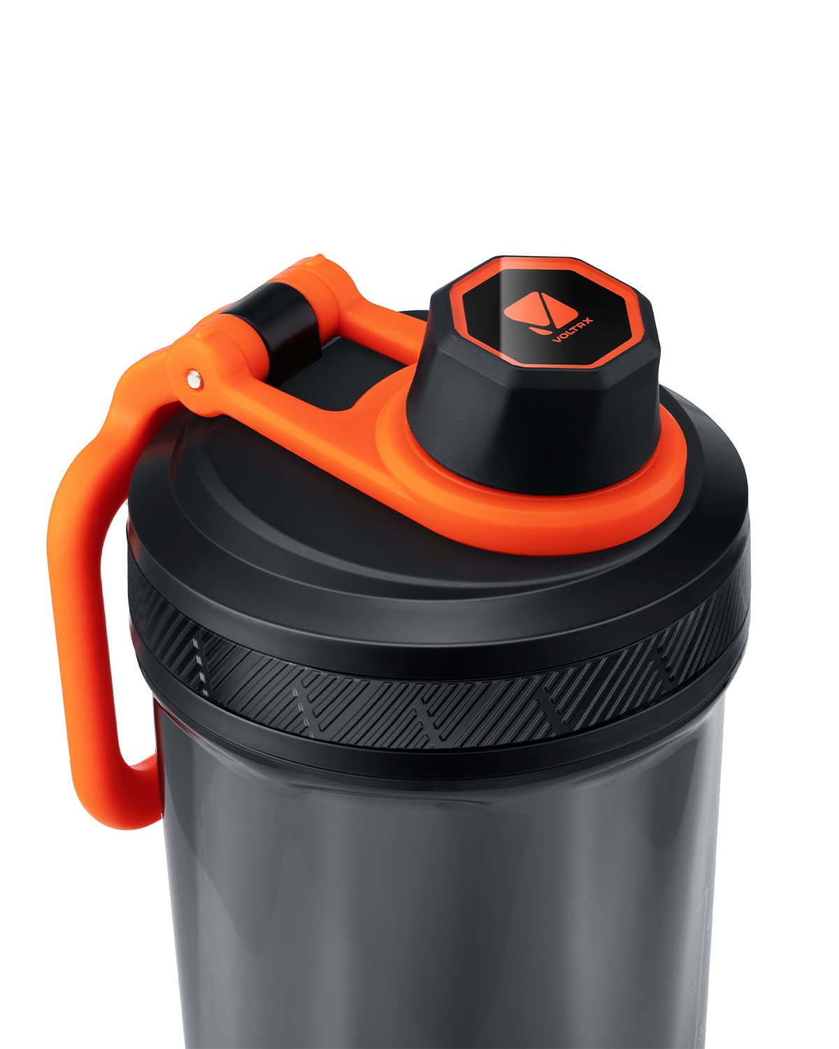 VOLTRX Shaker Bottle, Gallium USB C Rechargeable Electric Protein Shake Mixer, Shaker Cups for Protein Shakes and Meal Replacement Shakes, BPA Free, Made with Tritan, 24oz