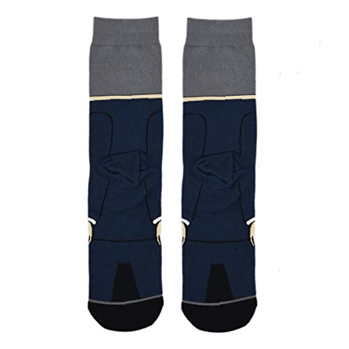 Cool Socks Novelty Crew Socks Men's Women's, Bill Clinton, Graphic Print, Large