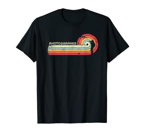 Photography Shirt. Retro Style Photographer T-Shirt