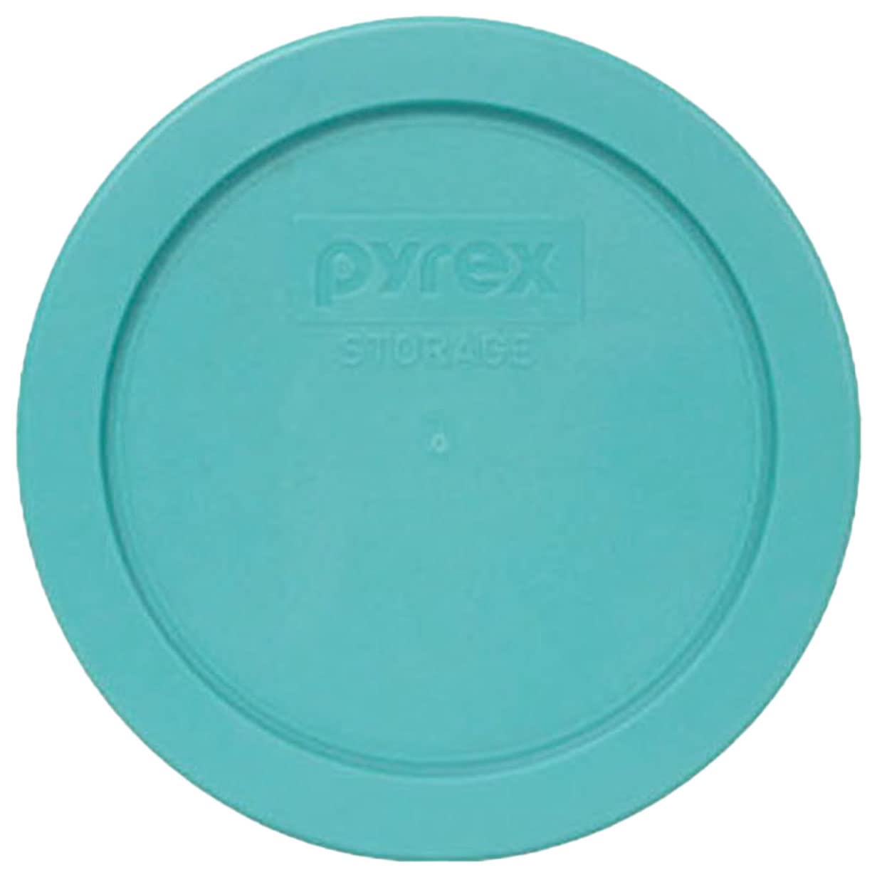 Pyrex Turquoise (3) 7202-PC, (3) 7200-PC, (2) 7201-PC, & (2) 7210-PC Plastic Food Storage Replacement Lids, Made in USA