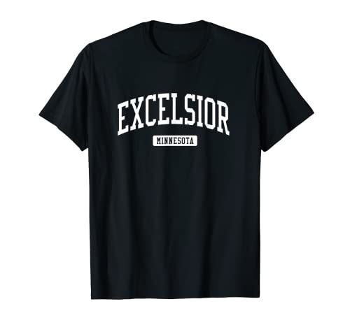 Excelsior Minnesota MN Vintage Athletic Sports Design T-Shirt