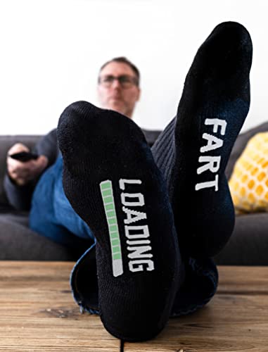 Tstars Gifts for Dad Fathers Day Birthday Gift Ideas for Men Funny Mens Crew Socks