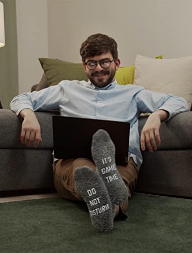 Tstars Gifts for Dad Fathers Day Birthday Gift Ideas for Men Funny Mens Crew Socks