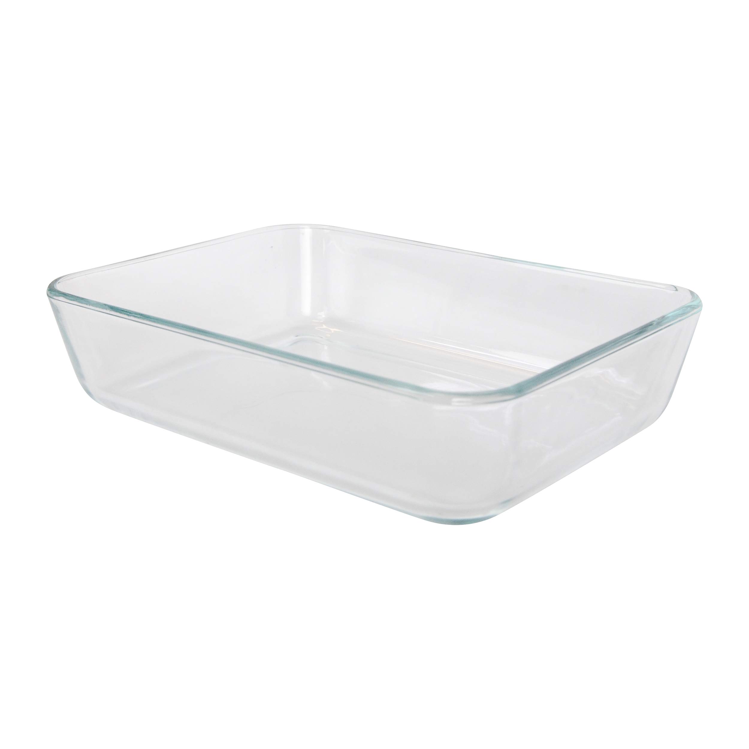 Pyrex (2 7210 3-Cup Glass Dishes & (2) 7210-PC 3-Cup Muddy Aqua Food Storage Lids - Made in the USA