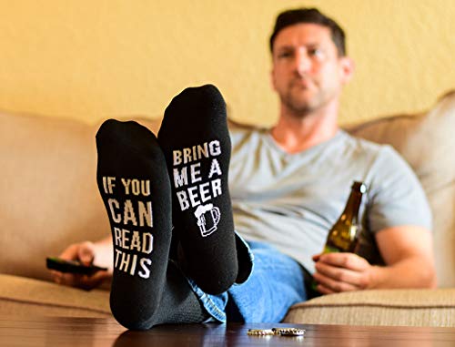 Tstars Gifts for Dad Fathers Day Birthday Gift Ideas for Men Funny Mens Crew Socks