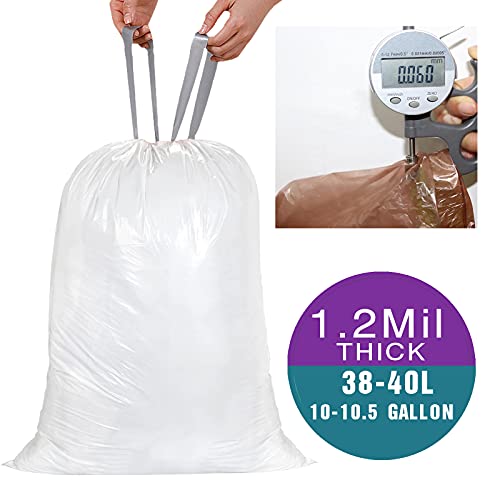 Reliable1st Portable Garbage Trash Bag Holder with 25 PCS Drawstring Bags ,Collapsible Expandable can Outdoor Waste Bins Camping Accessories for and Indoor RV Picnic Kitchen Home Use | Blue