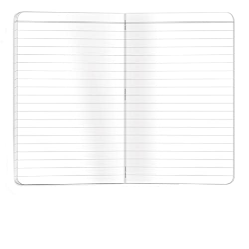 Elan Publishing Company The Indestructible, Waterproof, Tearproof, Weatherproof Field Notebook - 3.5"x5.5" - Combo Colors - Lined Memo Book - Pack of 4