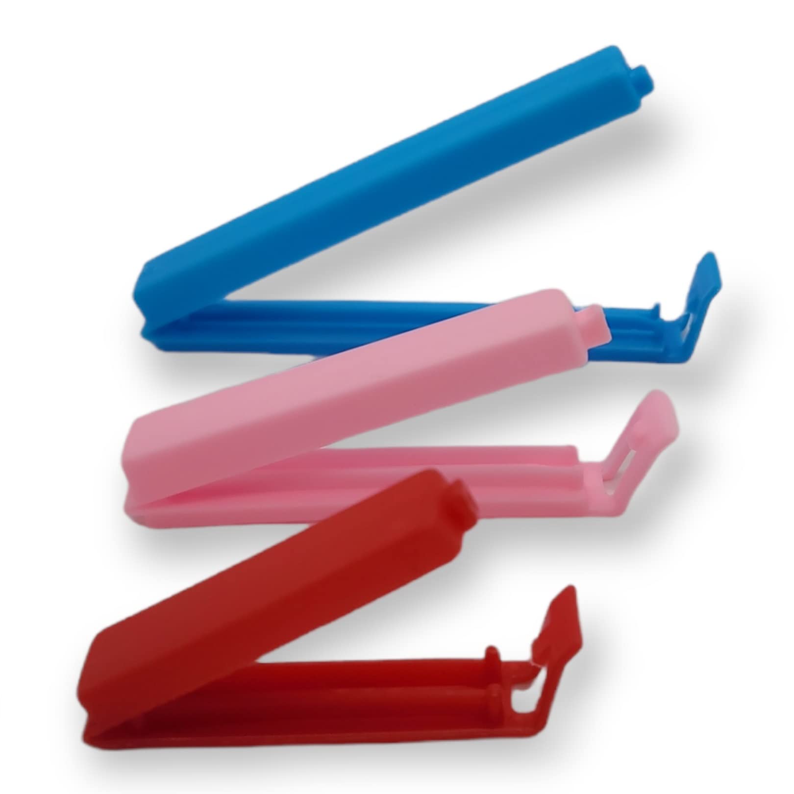 Handy Housewares 10-Piece Snap Bag Clips Set - Includes 3 Sizes Snack Chip Clips Sealers (1)