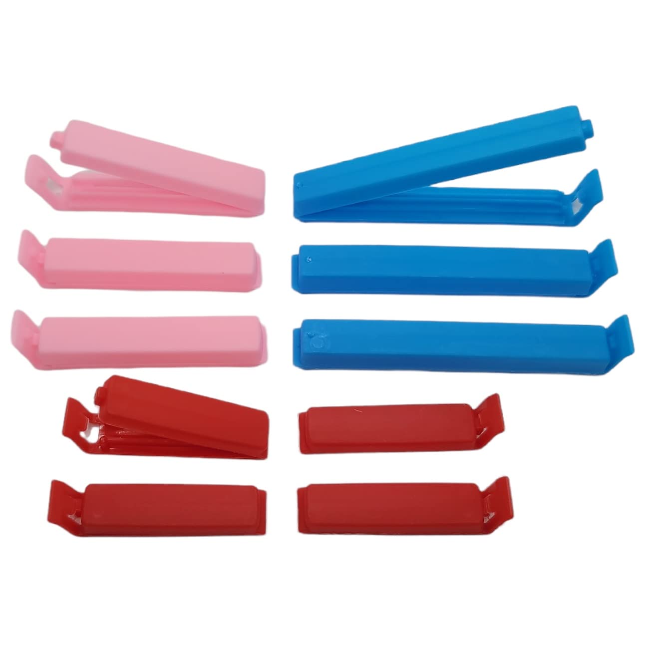 Handy Housewares 10-Piece Snap Bag Clips Set - Includes 3 Sizes Snack Chip Clips Sealers (1)