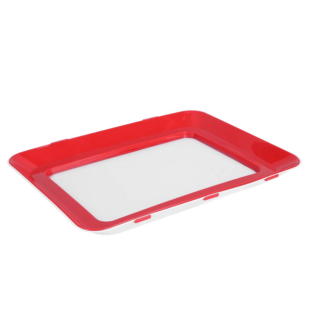 Zerodis Food Preservation Trays Reusable Food Preservation Tray Vacuum Seal Stackable Food Storage Container Kitchen Tools