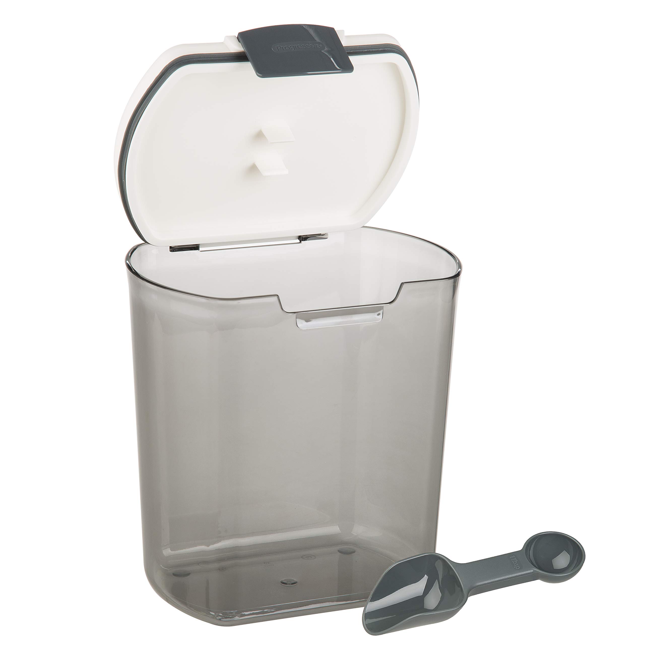 Progressive International PKS-601PIC 4-Quart Large Coffee ProKeeper Storage Container with Dual Scoop, Tinted