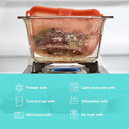 [SILLYMANN] Platinum Silicone Zip Top Reusable, Stand Up Storage Bag | Dishwasher-Safe, Eco-friendly, Easy Cleaning, Portable | Lunch Bag, Sandwich Containers | 34 Oz, Coral (Coral)