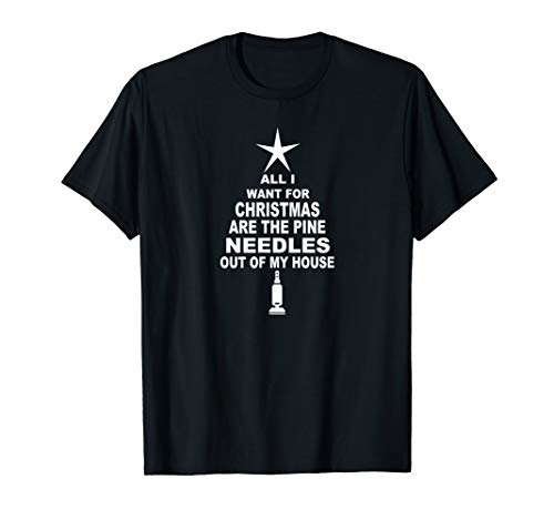 Funny Christmas Tree joke Mom Dad Family stocking stuffer T-Shirt