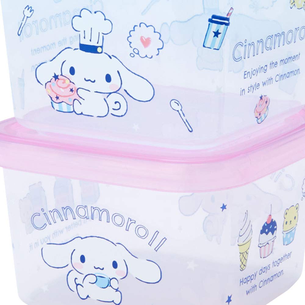 Sanrio 747734 Cinnamo Roll Mini Food Container (Set of 2)