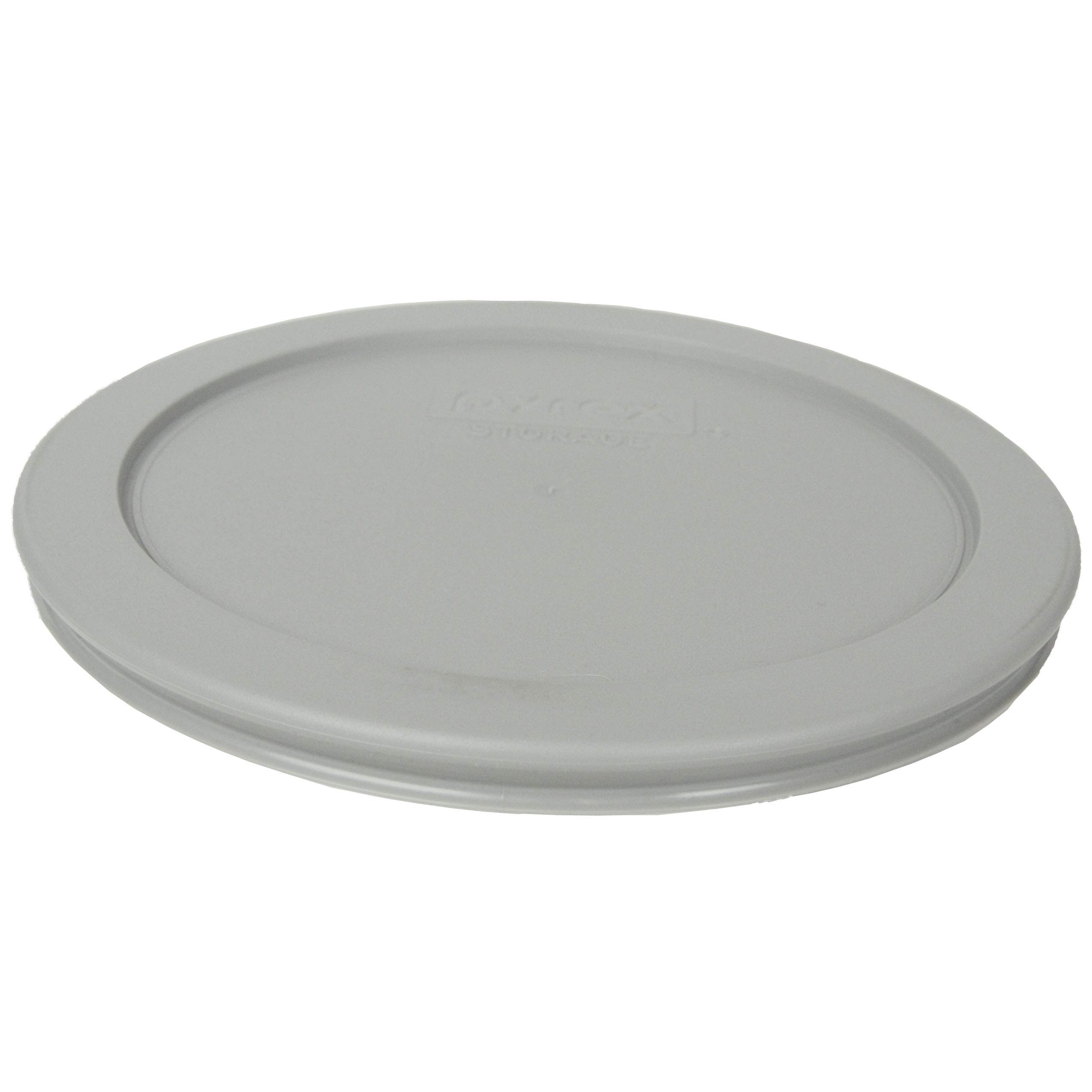 Pyrex (2 7201 4 Cup Glass Bowls & (2) 7201-PC Jet Gray Lids Made in the USA