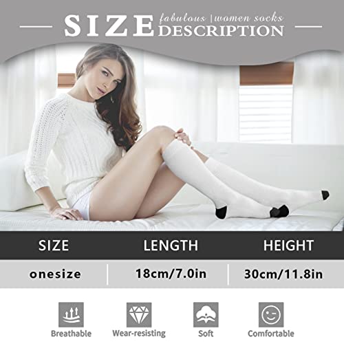 AGREY Womens Trouser Socks Biden Tube Men Sock Athletic Crew Socks Fashionable askk me about my feminist agendaa Knee High Boot Socks Men's