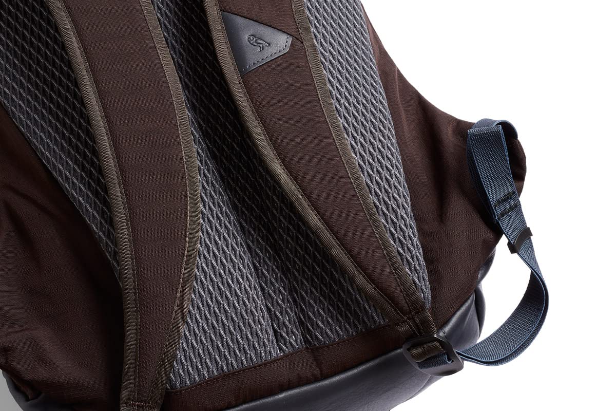 Bellroy Classic Backpack Premium (Leather Panels, Fits 15" Laptop) - Black Sand