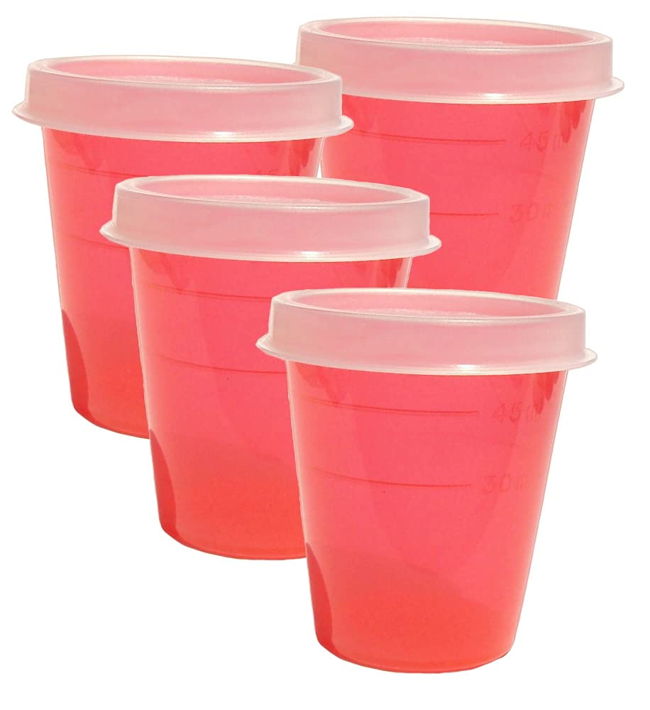 Tupperware Minis Midgets Storage Containers Set of 4 in Red