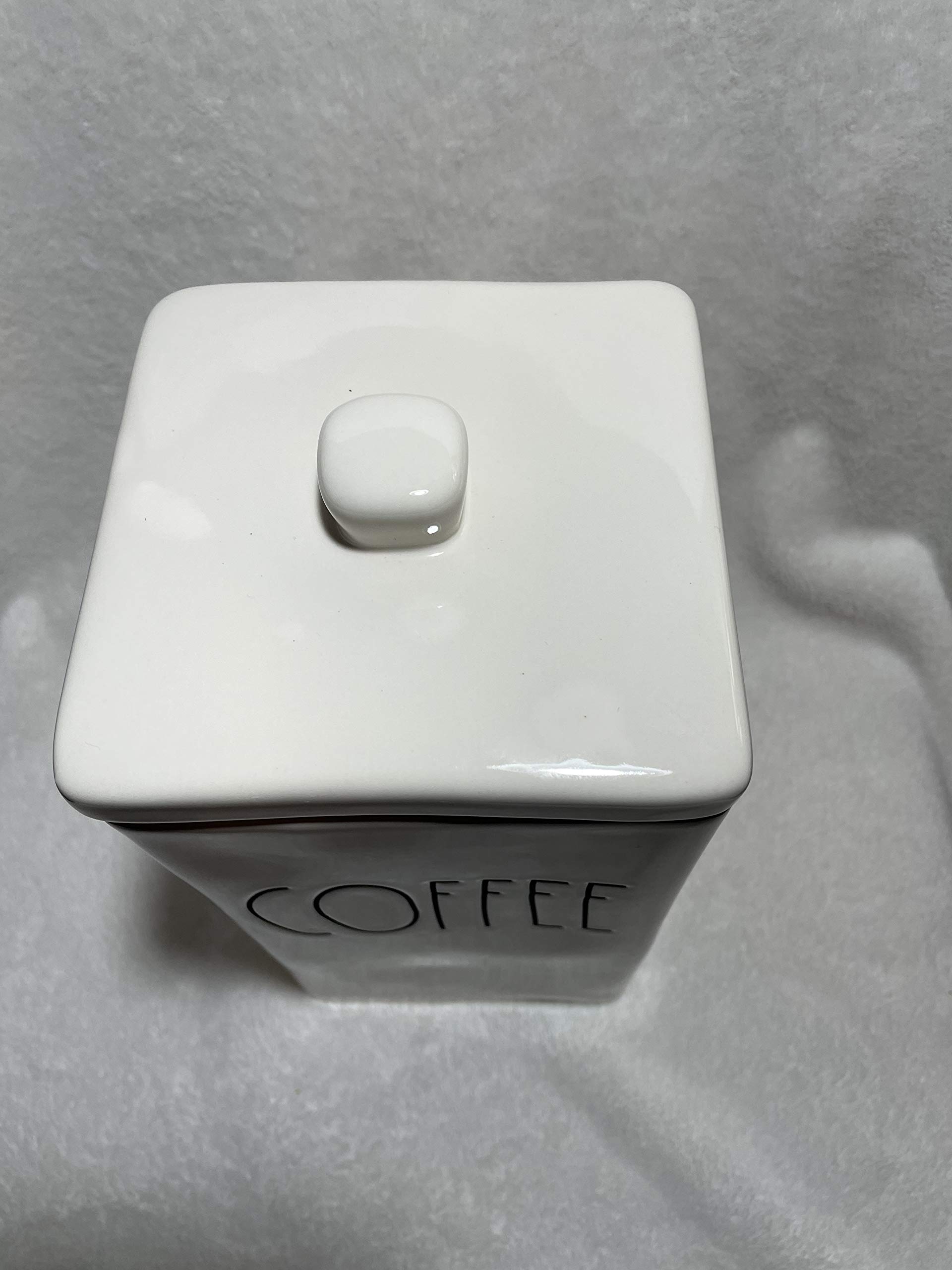Rae Dunn Large Square Coffee Canister - Ceramic - 9β x 5β