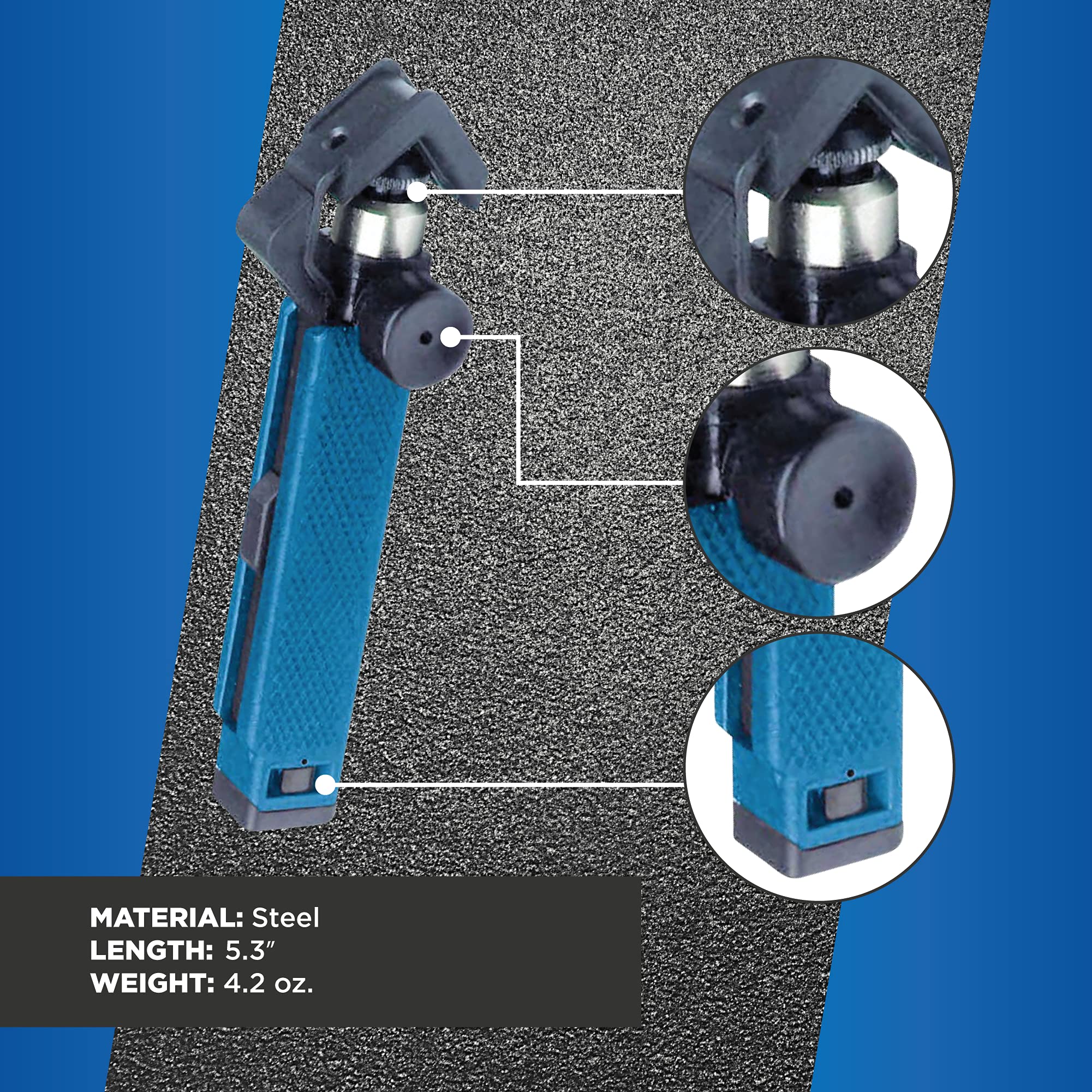 Miller MK02 Cable Jacket and Insulation Stripper for Professional Technicians, Electricians, and Installers, 4.2 Ounces
