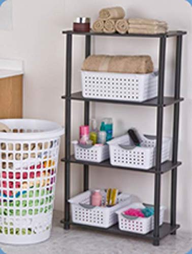 Sterilite Medium Plastic Storage Container (6 Pack) and Small Plastic Storage Container (12 Pack)